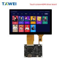 China 7.0-inch car instrument module with HDMI driver board 1024 * 600 touch screen LCD screen USB interface for sale