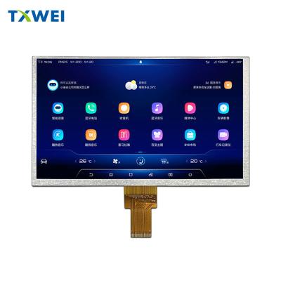 China 9 inch 1024x600 LVDS IPS Industrial Display 900nits -30°C to +80°C for Agricultural Machinery for sale