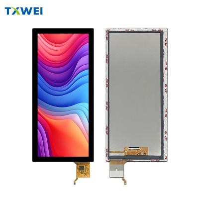 China 12.3 inch 720x1920 MIPI Bar Display 600 Nits Capacitive Touch Screen for Agricultural Machinery Instrument Navigation for sale