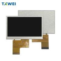 China 4.3 Inch Resistive Touch Display 480x272 450 Nits IPS Industrial LCD Screen for sale
