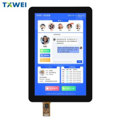 China 8 Inch 1920x1200 LVDS High Brightness 1000 cd/m² TFT LCD Touch Screen Display for Drone Remote Control for sale