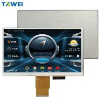 China 1024x600 WSVGA Industrial TFT LCD Screen 7 Inch 24-bit RGB 60Hz Wide Temperature HMI Display Panel for sale
