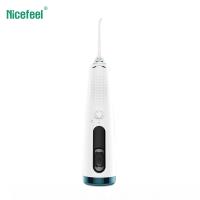 China 1400mah Battery Dental Water Flosser Ipx7 Cordless Oral Irrigator With Lcd Screen for sale