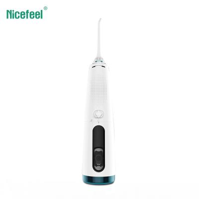 China 1400mah Battery Dental Water Flosser Ipx7 Cordless Oral Irrigator With Lcd Screen for sale