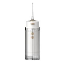 China CQC Mini Oral Care Water Flosser IPX7 Jet Floss Water Flosser With Telescopic Water Tank for sale