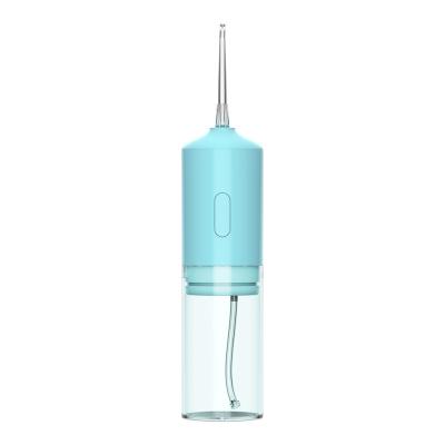 China IPX7 Colorful Electric Oral Irrigator 160ml ABS Water Dental Flosser for sale