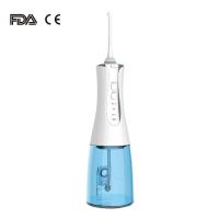 China 2 Jet Tips Cordless Dental Water Flosser 300ML Rechargeable Oral Irrigator With 3 Modes for sale