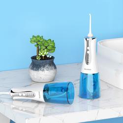 China CQC Portable Water Flosser Cordless Oral Irrigator IPX7 Water Dental Jet Traveling for sale