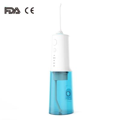 China CE Portable Cordless Water Flosser For Teeth Cleaner Water Jet 1100mAh for sale