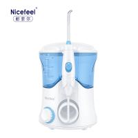 China 6 Interchangeable Jet Dental Water Flosser 25psi Table Top Water Flosser FC169 for sale