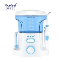 China Rohs Fcc Dental Water Flosser Jet ABS Cordless Water Flosser Oral Irrigator Fc168 for sale