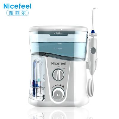 China Oem Water Flosser Portable Oral 1000ml Flosser Manual Oral Irrigator for sale