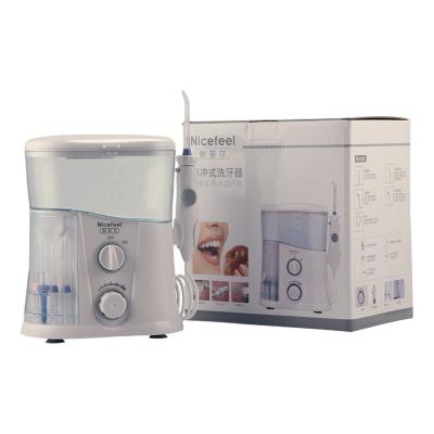 China FDA Portable Water Flosser Household 1000ml Electrical Water Jet Dental Flosser for sale