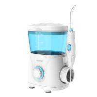 China RoHS Mini Water Flosser 600ml Countertop Oral Irrigator With 7 Multifunctional Tip for sale
