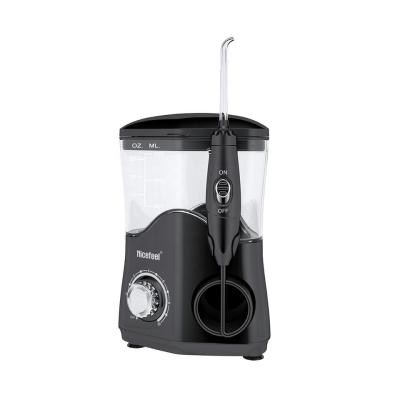China 600ml Family Cordless Water Flosser 18W  Countertop Oral Irrigator Big Capacity for sale