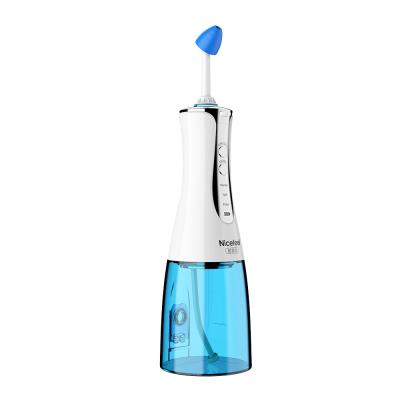 China Electric Nasal Irrigator 300ml cordless nasal nose cleaner for releasing allergic rhinitis NJ1521 for sale