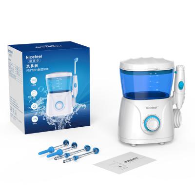 China FDA Electric Sinus Rinse Pulsating Nasal Wash With 30 Saline Packets Nj166 for sale