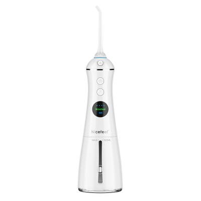 China Countertop Water Flosser Ultrasonic Tooth Cleaner Dental Teeth Cleaner Wireless Electric Floss Fc1596 for sale