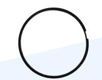 China High Quality ISF3.8 Crankshaft Oil Seal Wheel Hub New Condition Wholesale Rubber Rings for sale