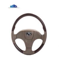 China Bus Steering Wheel Medium Bus Horn Cover OEM Replacement Steering Wheel for JMC Truck Auto Bus Safe Driving for sale