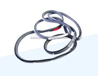 China DustProof Safe Stable Clip Channel System Rubber Abrasion Resistant Coating Front Door Seal Strip for Auto Truck Door for sale