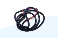 China DustProof Safe Stable Clip Channel System Rubber Abrasion Resistant Coating Front Door Seal Strip for Auto Truck Door for sale