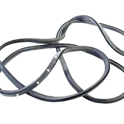 China DustProof Safe Stable Clip Channel System Rubber Abrasion Resistant Coating Front Door Seal Strip for Auto Truck Door for sale
