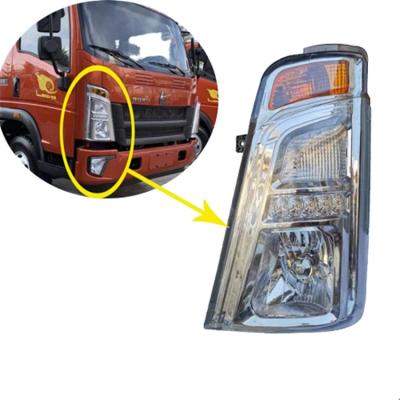 China SNOTRUK HOWO High Quality 12V/24V LED Headlights New Condition Light Truck Front Light with 6000K Color Temperature for sale