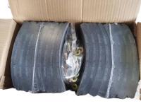 China SINOTRUK Howo Brake Linings Shoes WG9761450118/WG9761450119 AZ9231342072 E7 371 Truck Brake Liner New Semi-metallic Non-asbestos for sale