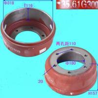 China Truck Axle Parts  OEM 2100320390 Jac Hfc1040 Trailer Truck Wheel Brake Drums for sale