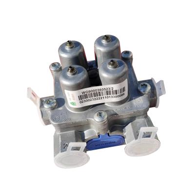China High Quality Air Truck WG9000360523 Hand Brake Valve Shacman Cab Assembly Electrical for sale