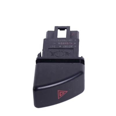 China Foton Truck Parts Emergency Light Switch 1B17837310066 Double Flashing Alarm Light Switch for sale