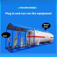 China Low Pressure 0.1MPa≤p 1.6MPa LPG Skid Plant Filling Station for Cooking Gas Suitable for sale