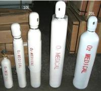 China ISO Tped High Pressure Seamless 40L Empty Medical Oxygen Gas Cylinder for Peru India for sale