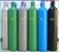 China Moncombustible/Nontoxic Gas Steel Cylinders WESG10 4 Sizes for Multiple Applications for sale