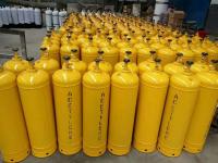 China 10 Cu FT Mc Acetylene Steel Gas Cylinder with Cga 200 Valve Customized and WESG09 for sale