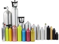China Gas Tank Container Gas Station Seamless Steel Cylinder Aluminum Cylinder for sale
