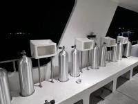 China 4500 Psi Gas Cylinder Scuba Air Tank 300 Bar 2L, Scuba Cylinder 12 L, Scuba Diving Cylinder for sale