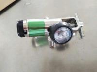 China Oxygen Aluminum Cylinder Regulator, Green Anodized Aluminum, 0-8 Lpm 870 Cga for sale