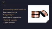 China 1.2mm CO2 Gas Shielded Welding Wire Aws A5.18 Er70s-6 for sale