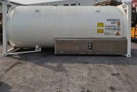 China 5-200 M3 0.8 MPa 20FT Cryogenic Liquid ISO Tank Container Liquid Nitrogen/Oxygen/Argon Tank Cryogenic for sale
