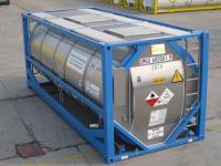 China Un T14 PE PTFE Rubber Lining 20FT ISO Tank Container for Concentrated Sulfuric Acid and Hydrochloric Acid S for sale