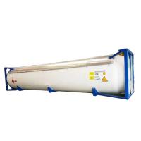 China Un T50 40FT ISO Tank Container for Compressed Liquefied Gas LPG Chlorine Ammonia Tank Container for sale