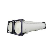 China Un T50 40FT ISO Tank Container for Compressed Liquefied Gas LPG Chlorine Ammonia Tank Container for sale