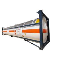 China Un T50 40FT ISO Tank Container for Compressed Liquefied Gas LPG Chlorine Ammonia Tank Container for sale