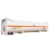 China 20FT ISO Tank Container Un T75 ASME Standard Liquid Gas Storage 20&prime; Container for sale