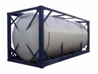 China ISO Oil Storage Tank Container Fuel Tanks Carbon Steel / Stainless Steel Oil / Water Storage Tank for sale