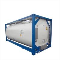 China T75 Un Portable Cryogenic GB/ASME 40FT LNG ISO Tank Container Stainless Steel Storage Tank for sale