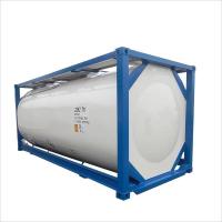 China T75 Un Portable Cryogenic GB/ASME 40FT LNG ISO Tank Container Stainless Steel Storage Tank for sale