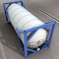 China 20FT Stainless Steel Liquid Oxygen Vacuum Gas Storage ISO Tank Container for Transport for sale
